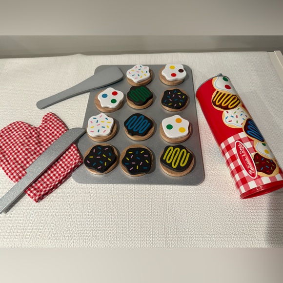 Melissa & Doug | Toys | Melissa Doug Slice And Bake Wooden Play Food ...